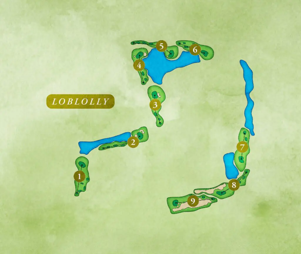 Loblolly Executive Golf Course in The Villages, Florida