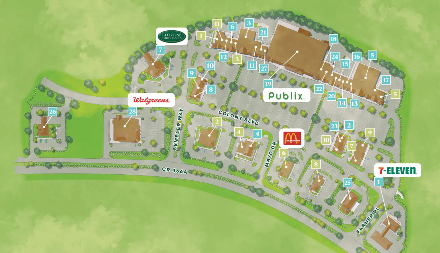 Colony Plaza - The Villages