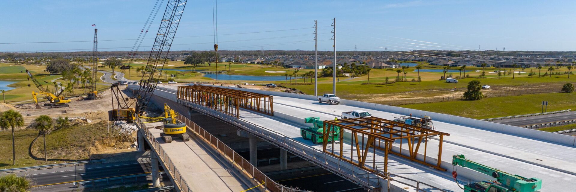 Last Concrete Poured at the Southern Oaks Bridge - The Villages