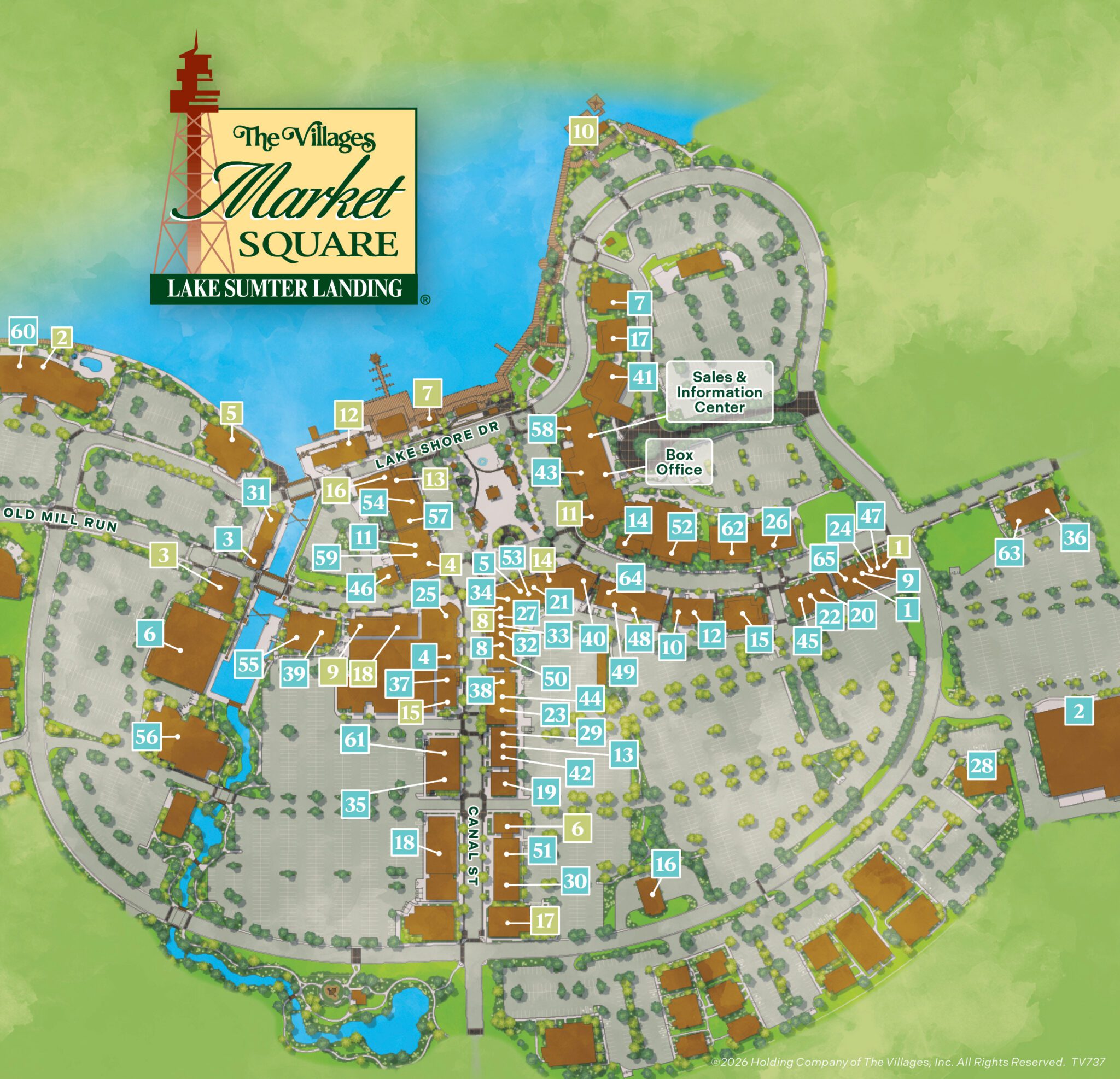 Lake Sumter Landing Market Square: The Villages, Florida