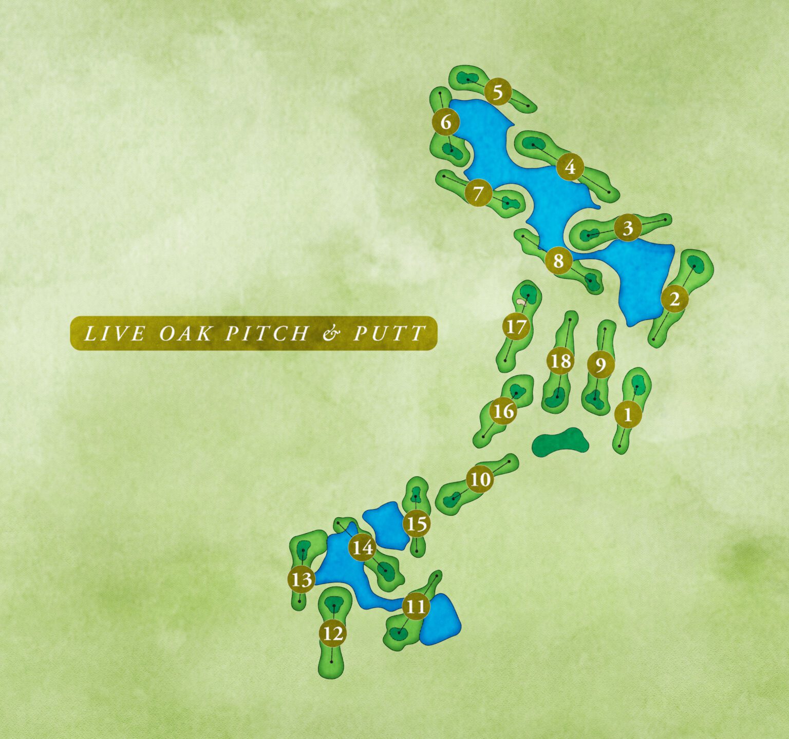Live Oak Pitch & Putt Course in The Villages®, Florida