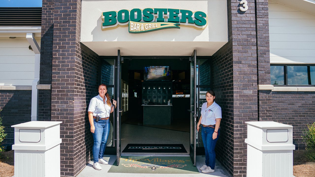 Boosters Bar & Grill Now Open in The Villages